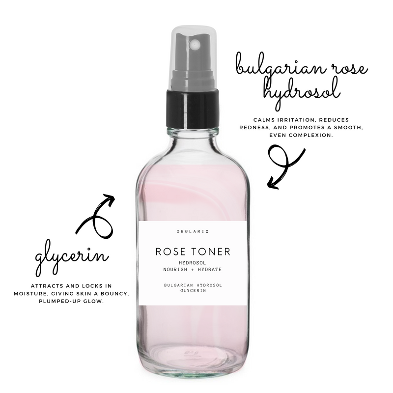 Rose Water Toner - Hydrate, Soothe & Balance Your Skin Naturally ...
