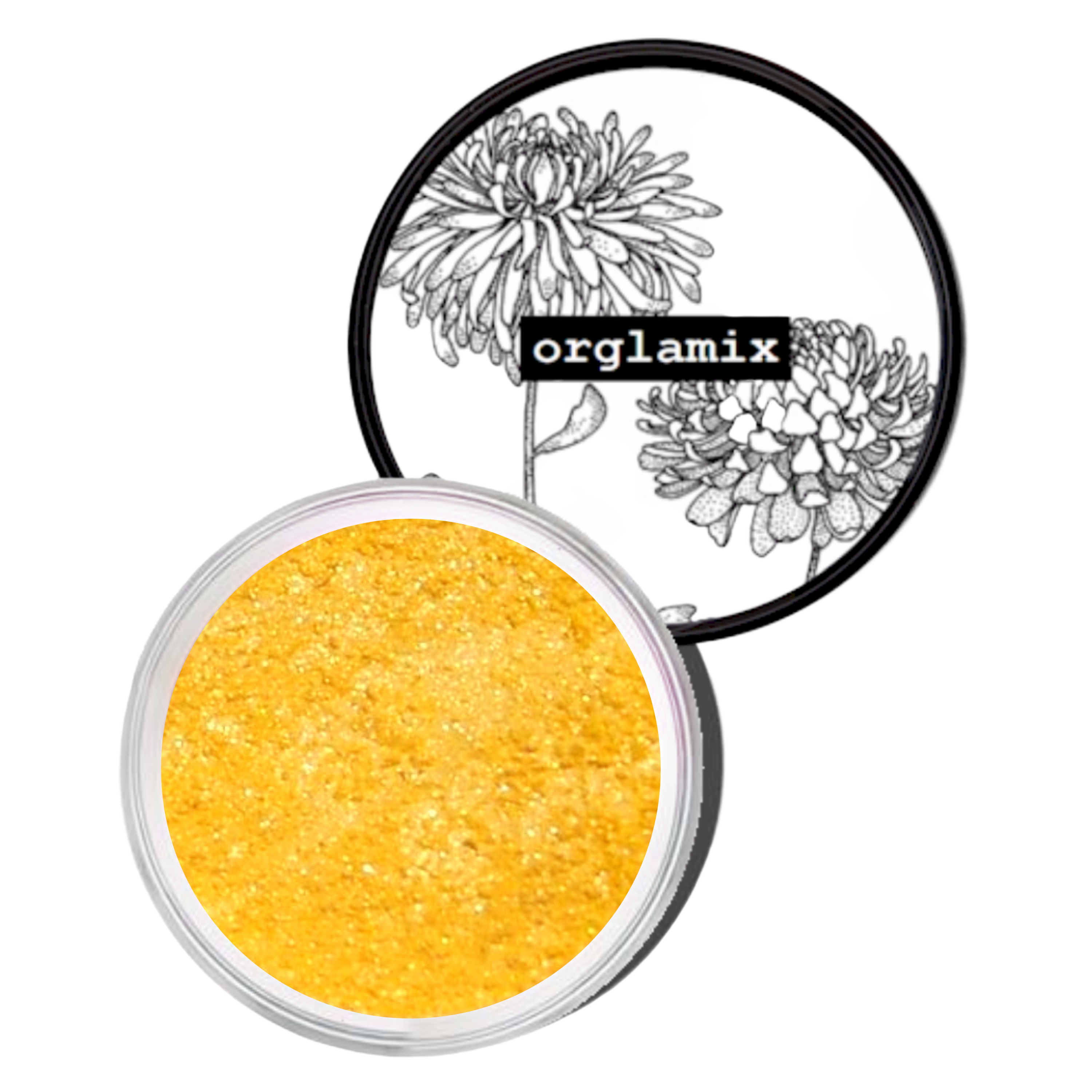 Citron Bright Yellow Mineral Eyeshadow | Orglamix - Orglamix Clean ...
