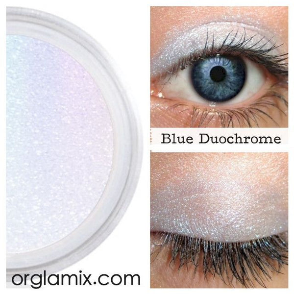 Duochrome Eyeshadow - Blue Duochrome Color Shifting Eye Shadow ...