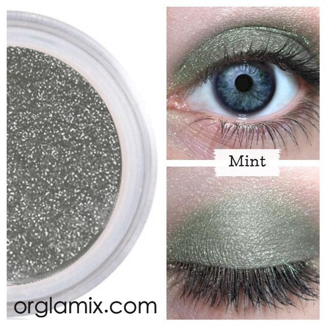 Mint Mineral Eyeshadow | Orglamix Natural Eyeshadow - Orglamix Clean ...